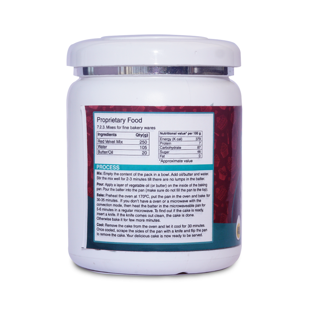 Marswell Red Velvet Cake Mix Powder | 350g